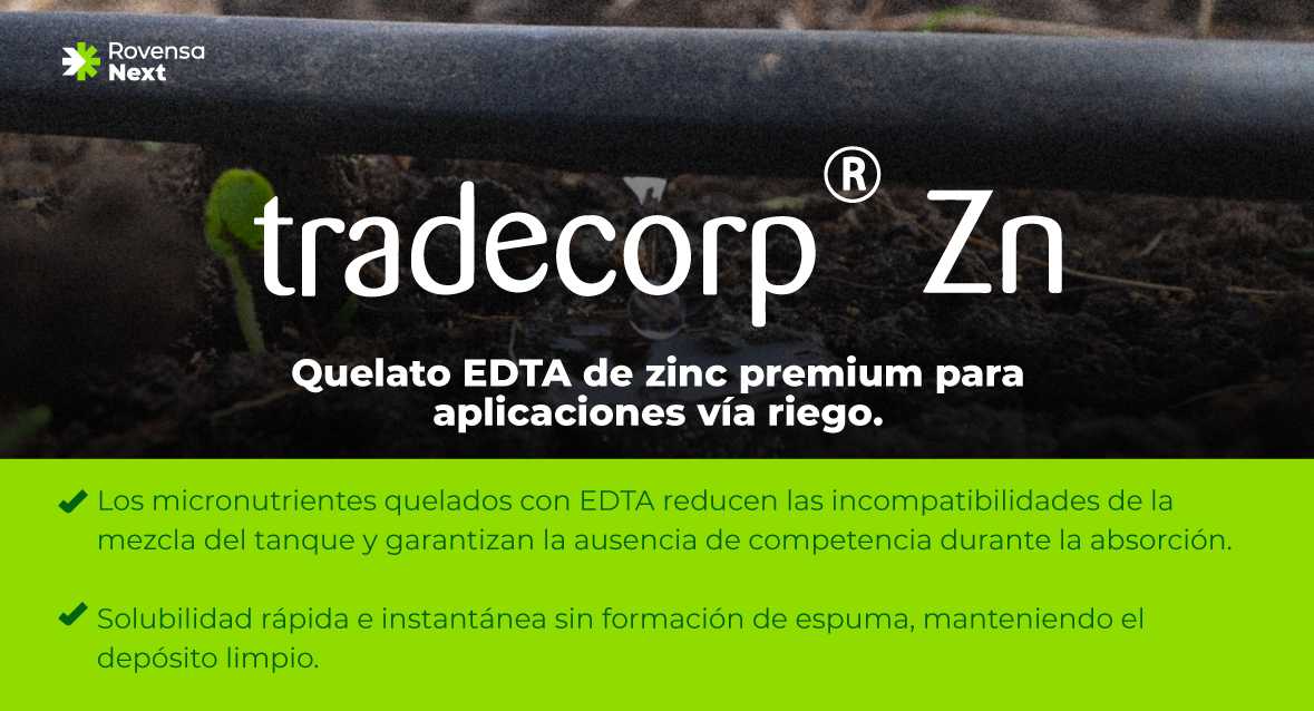Balance nutricional óptimo: Mejora tu agricultura con Tradecorp® Zn ...